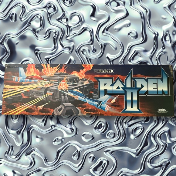 Video Games & Consoles | Raiden 2 Arcade Video Game Marquee Sign Art ...